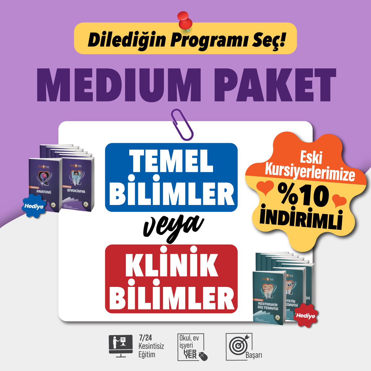 Medium Paket - Dustime - Kazandırır